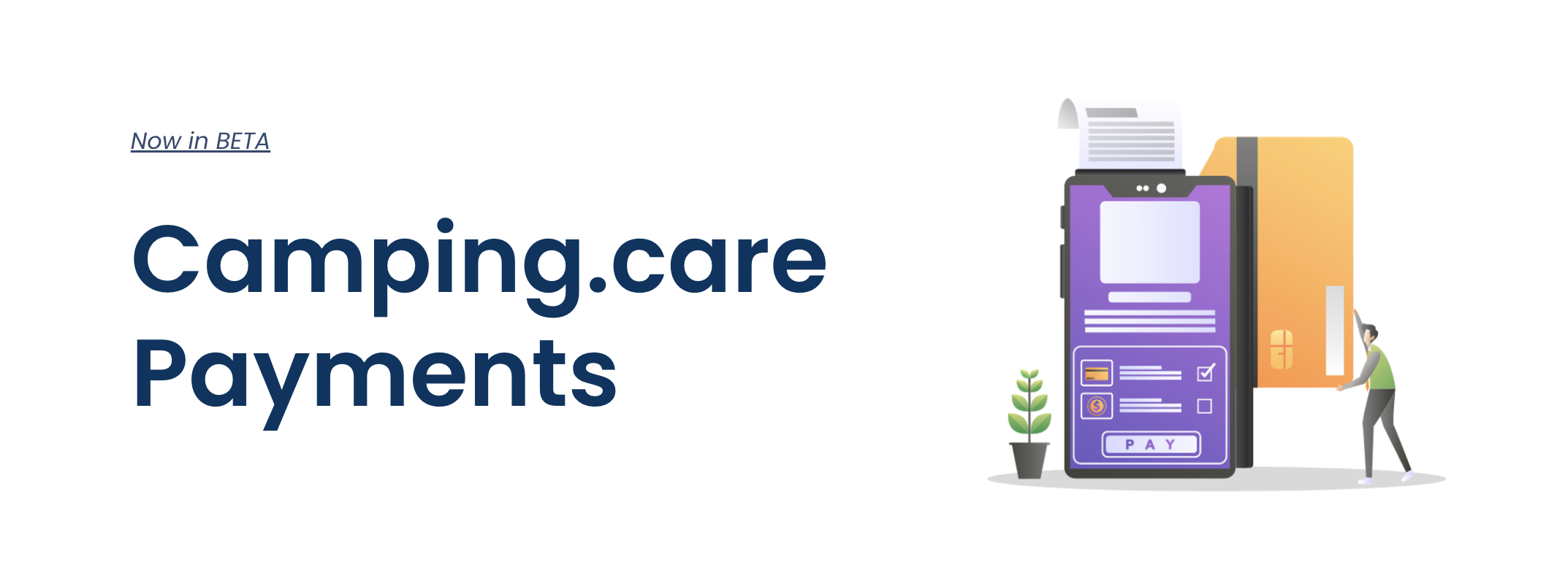 New releases: Camping.care Payments and energies