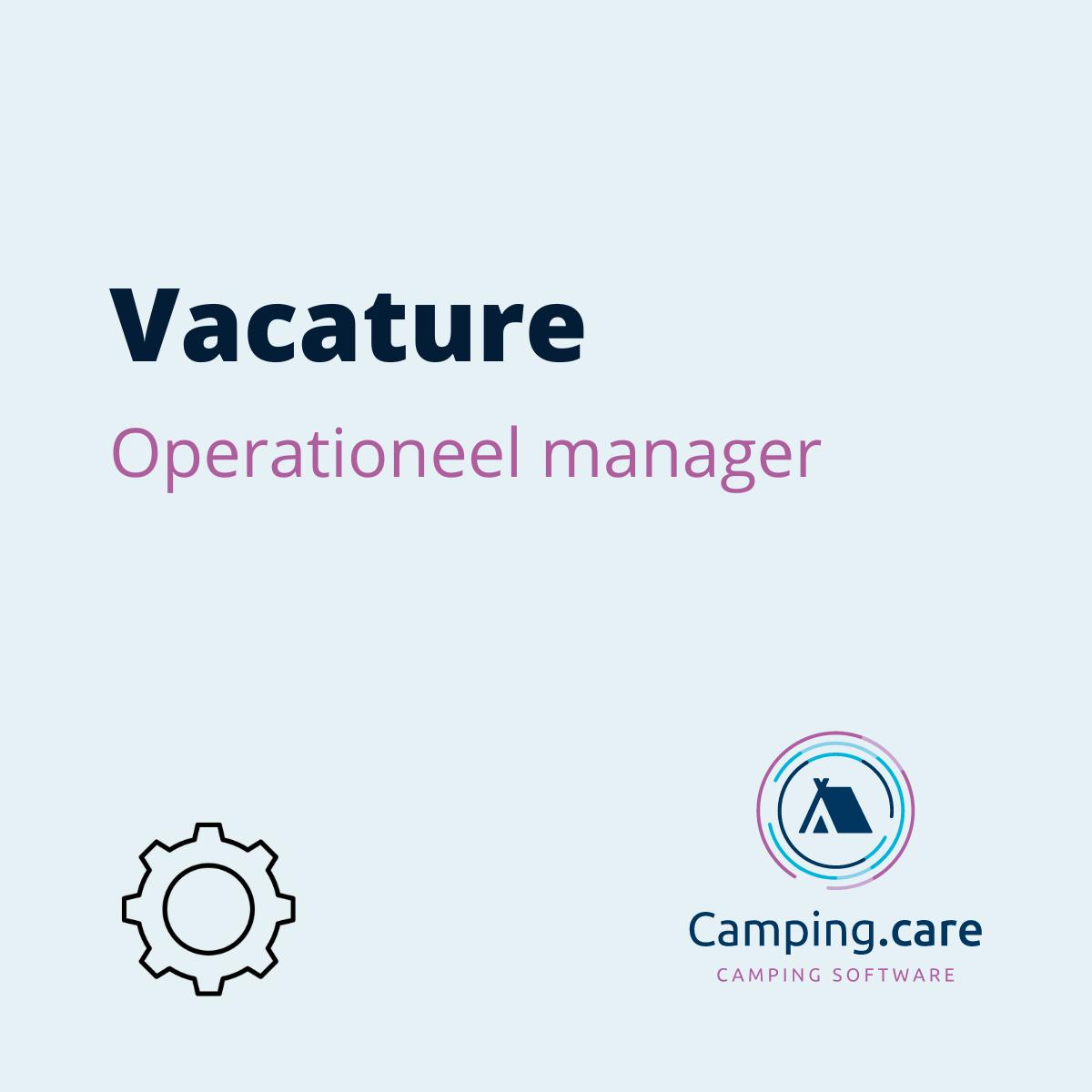 Vacature: Operationeel manager